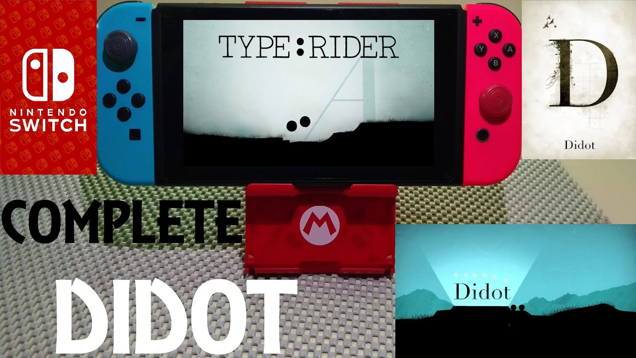Type Rider - Part #4 ( DIDOT ) / [ Complete ] - Nintendo Switch ...