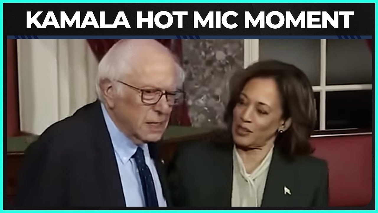 This Kamala Hot Mic Moment IS UBER CRINGE - YouTube