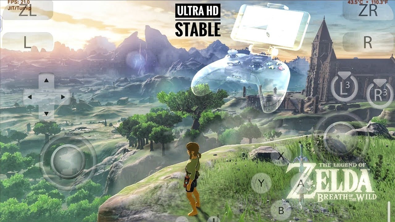 Zelda: Breath of the Wild HD mobile | Snapdragon 8 Gen 3 Ultra Gameplay ...