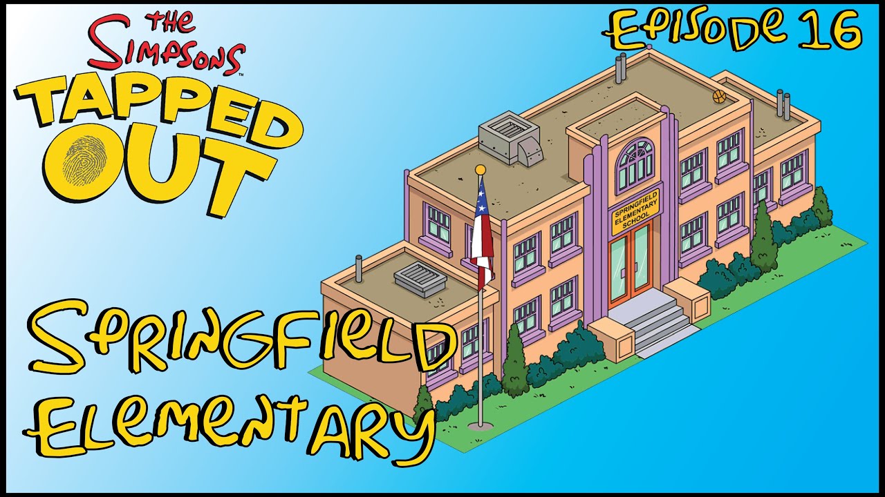 The Simpsons: Tapped Out - Springfield Elementary - YouTube
