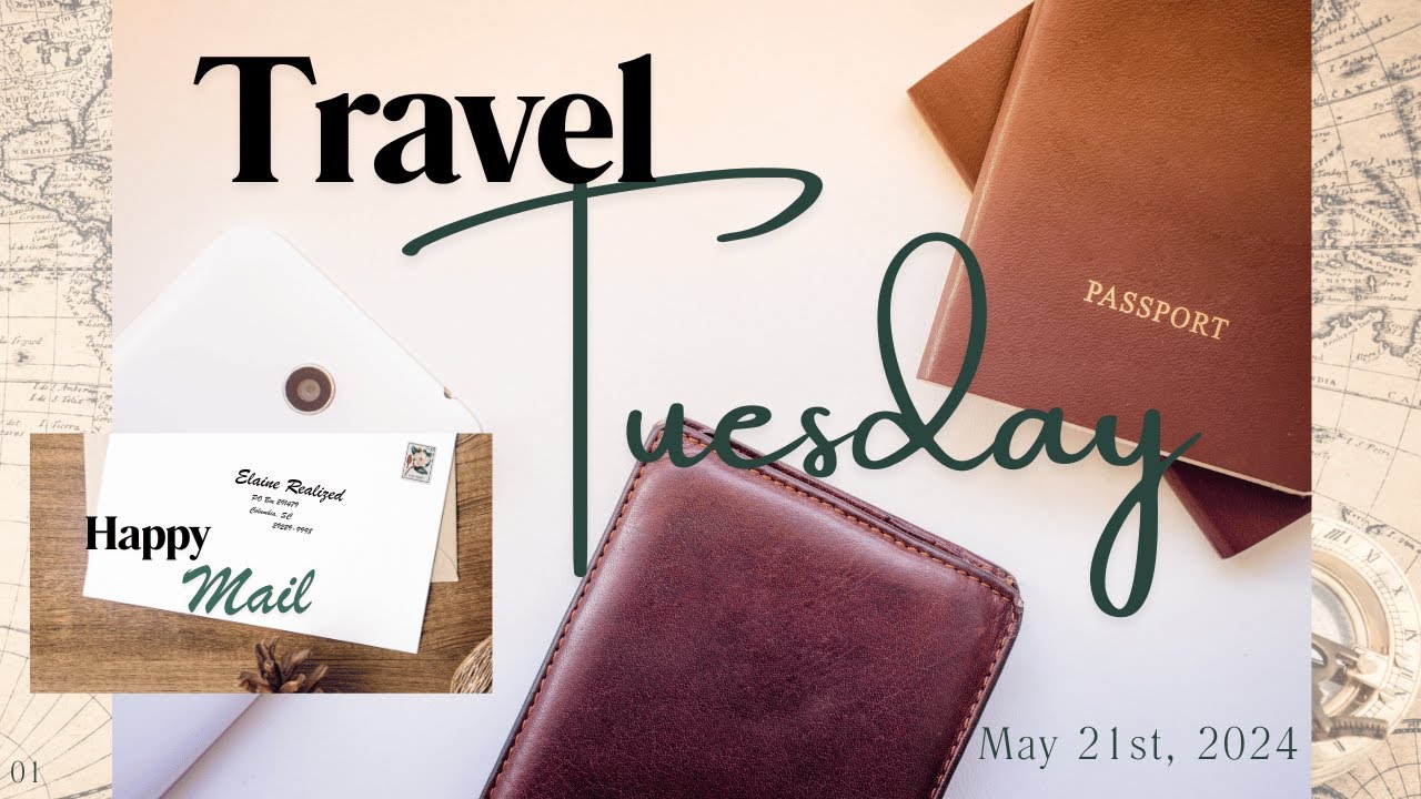 Travel Tuesday and Happy Mail from @rox_budgets Budgets May 21st, 2024 ...