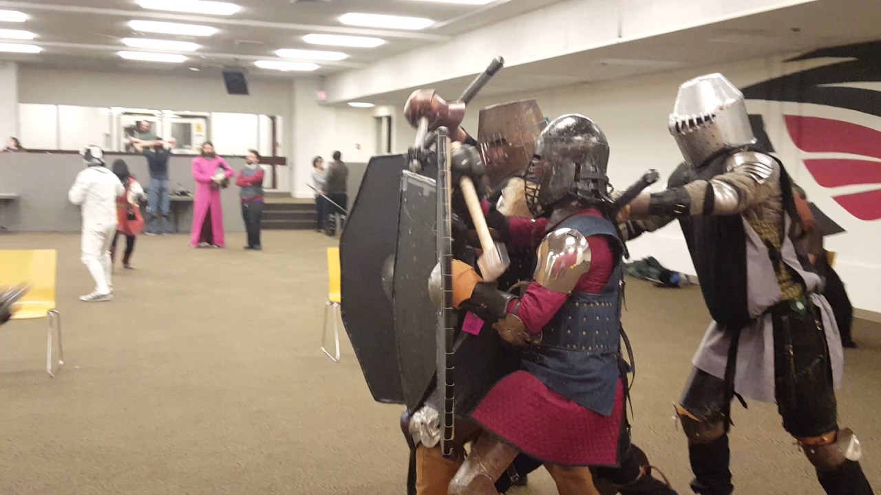 Shield Wall practice pt. 1 (Styg vs wall) - YouTube