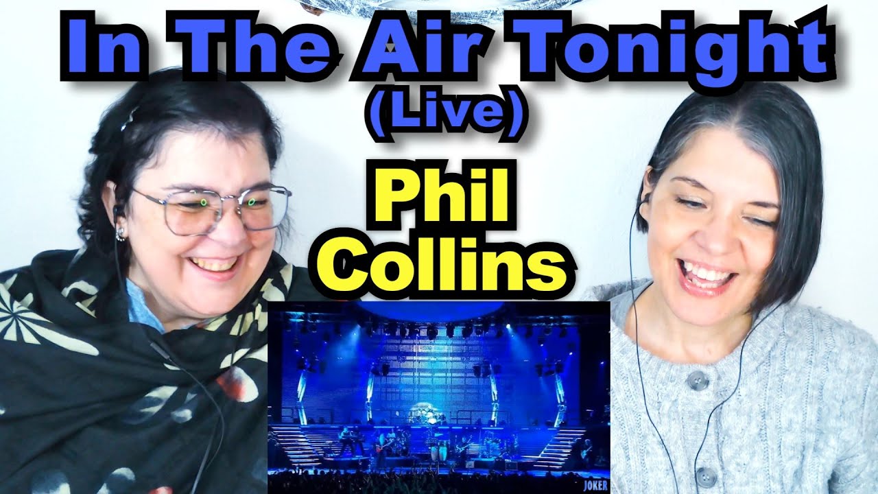 TEACHERS REACT | PHIL COLLINS - 'IN THE AIR TONIGHT' Live - YouTube