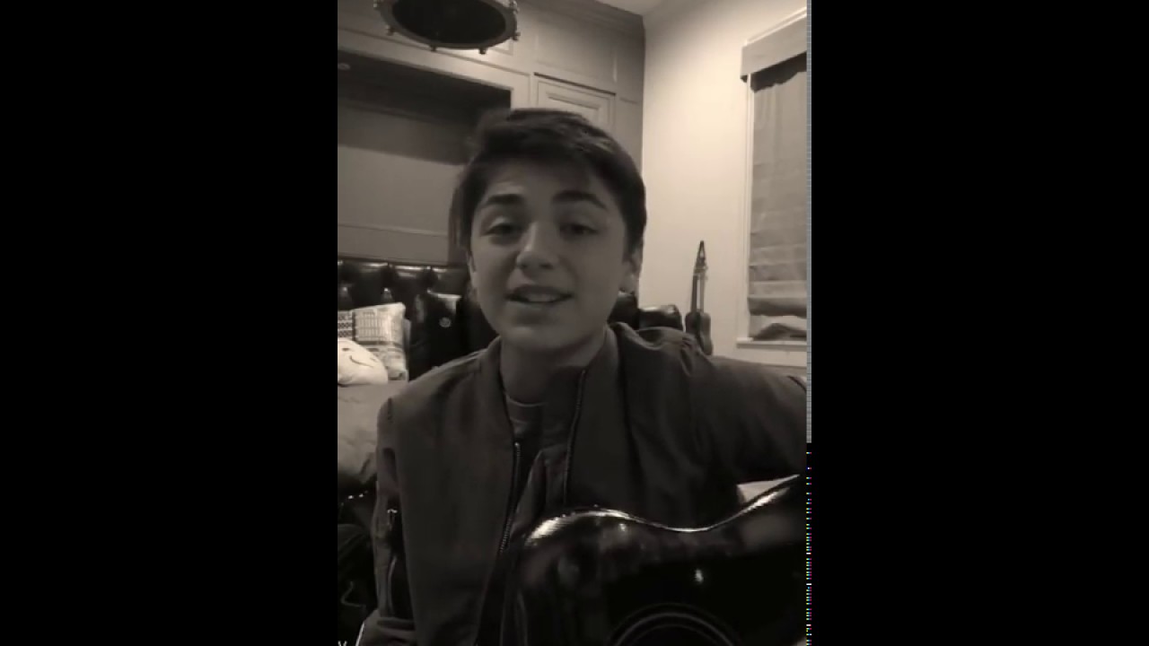 Asher Angel sings for us again with a beautiful song|-Musical.ly - YouTube