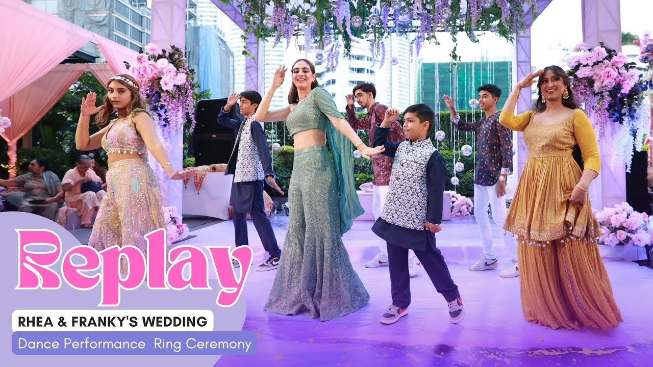 Replay || Rhea & Franky's Wedding Dance Performance || Ring Ceremony ...