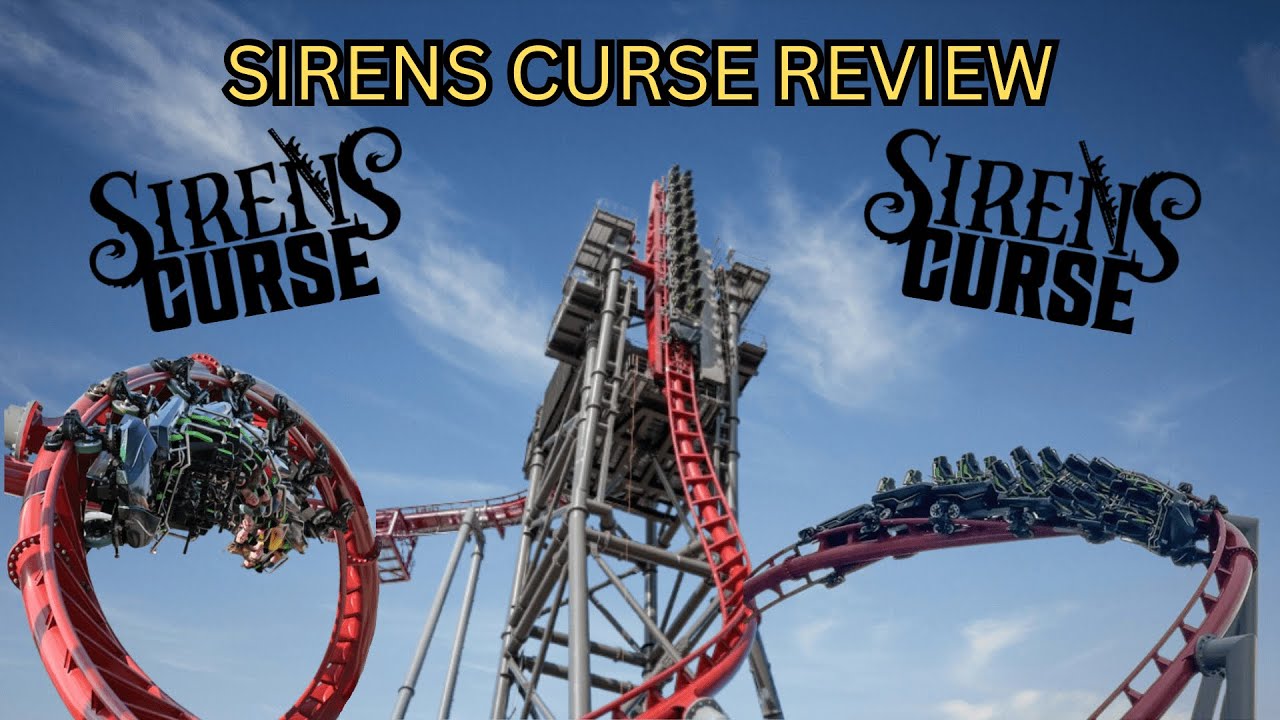 Sirens Curse Review | Only US Tilt Coaster - YouTube