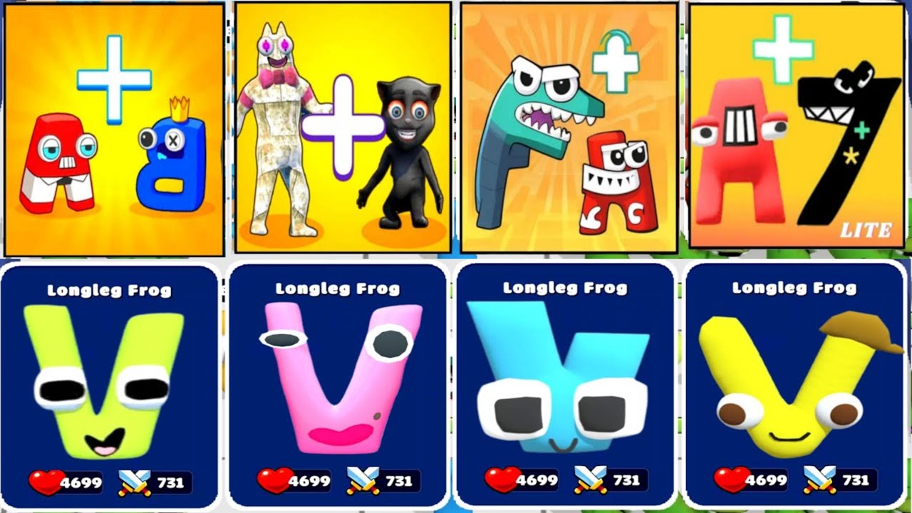 Merge Alphabet Epic Rush vs Skibidi Toilet War Cube Merge Max Level ...