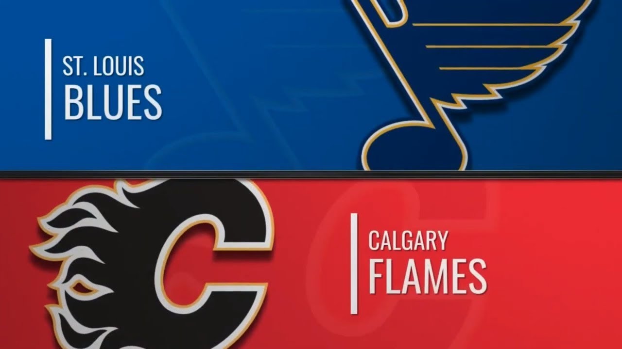 St. Louis Blues vs Calgary Flames|Game Highlights|Янв.28.2020|сезон19 ...