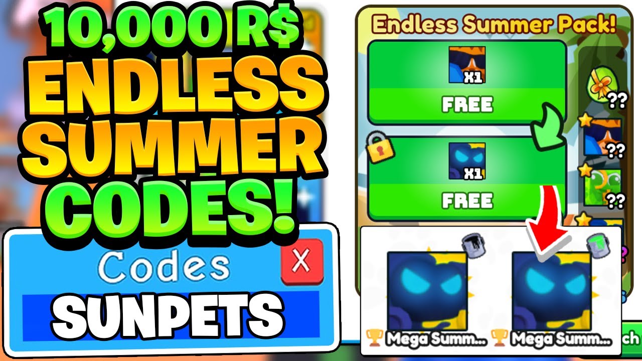 10,000 ROBUX ENDLESS SUMMER PACK CODES IN ROBLOX ARM WRESTLE SIMULATOR ...