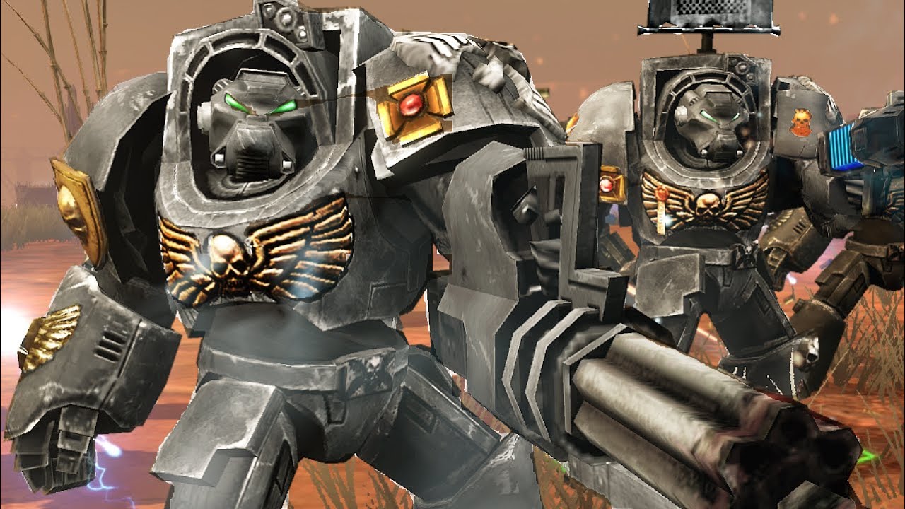 30 Terminators vs 500+ Heretics! - Astartes Mod, Warhammer 40K: Dawn of ...