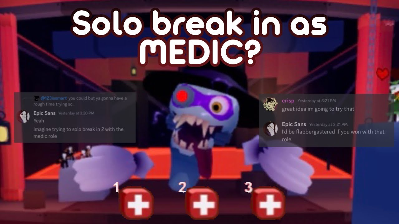 Soloing Break in 2 with the Worse Role (Roblox) - YouTube