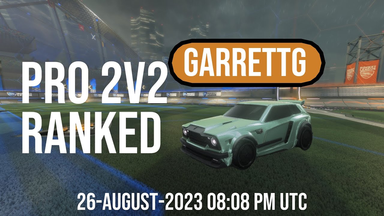 GarrettG Pro Ranked 2v2 - Rocket League Replays - YouTube