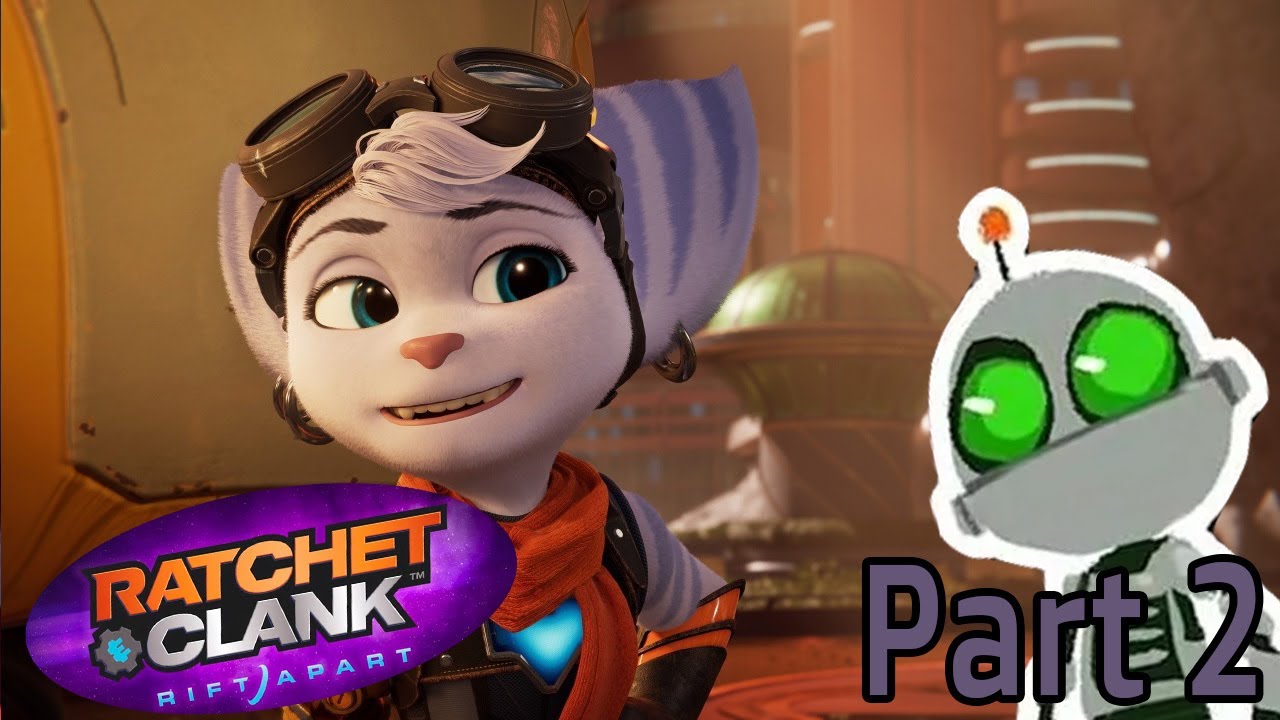 PLAYING AS RIVET | Ratchet & Clank: Rift Apart | Part 2 - YouTube