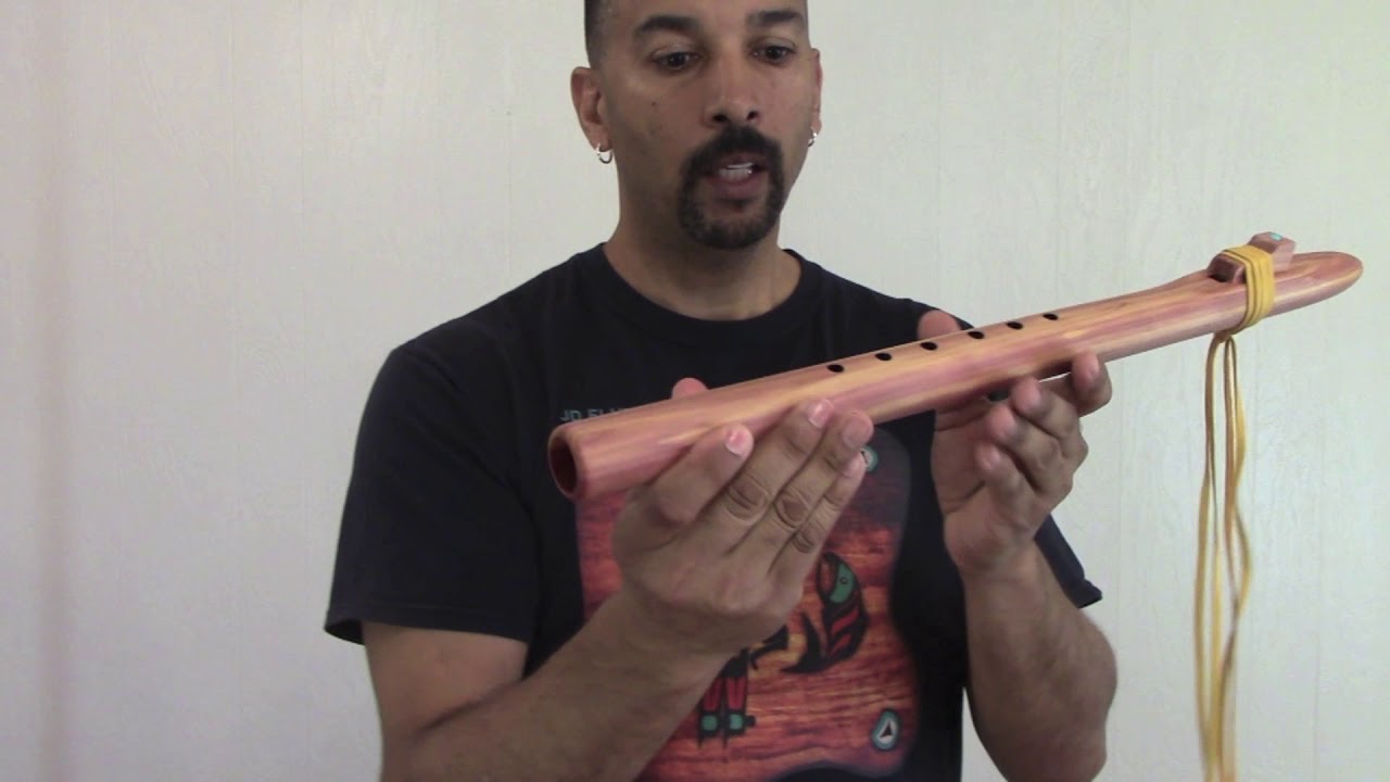 F Native American Flute, 440 hz tuning, 1 inch bore, JD Flutes 2020 ...
