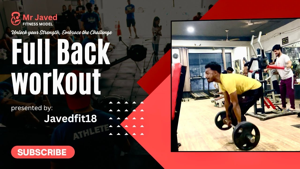 Ultimate Back Workout | Full Back Workout | Back Workout at Gym | Mr ...