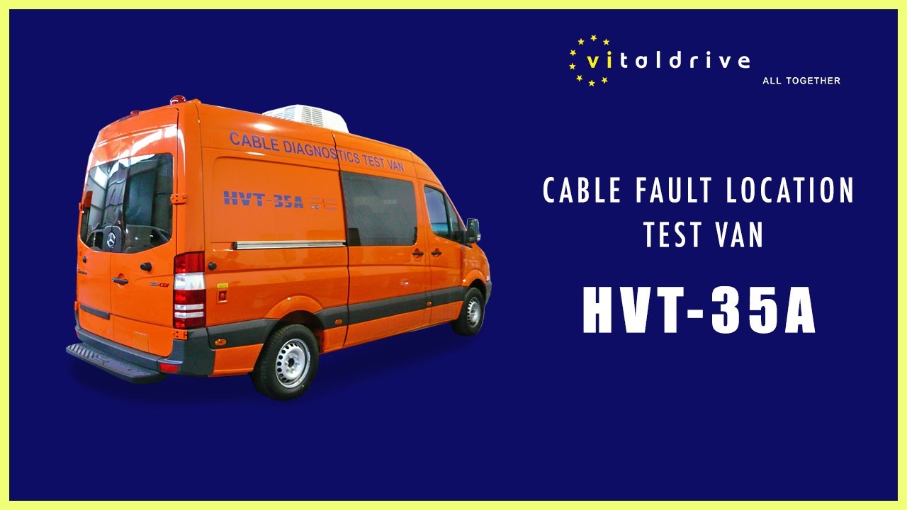 Cable Fault Location Test Van HVT-35A - YouTube