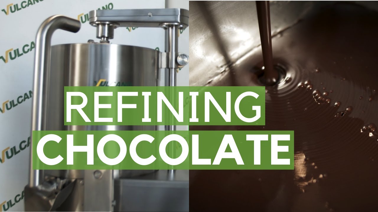 Chocolate Ball Mill Refiner | Vulcanotec - YouTube