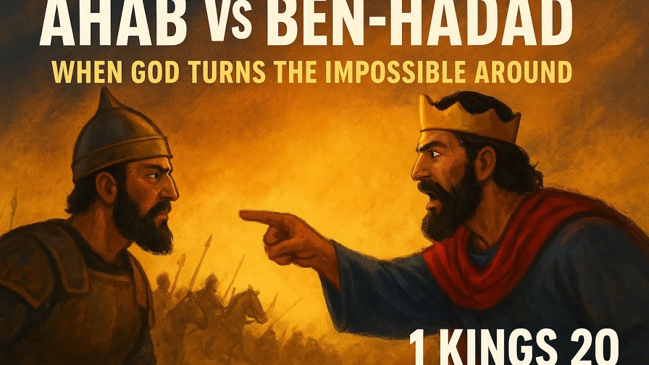 “Ahab vs Ben-Hadad: When God Turns the Impossible Around | 1 Kings 20 ...