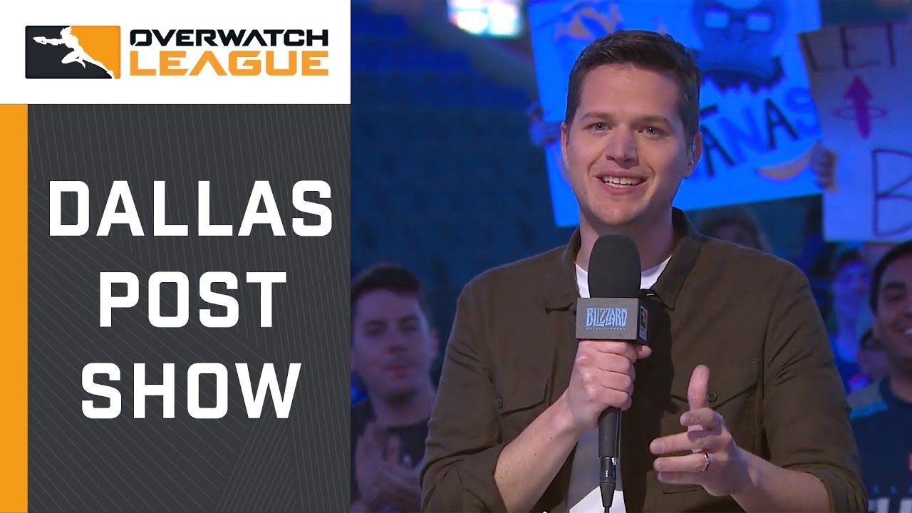 Overwatch League Postshow | Dallas Fuel Homestand - YouTube