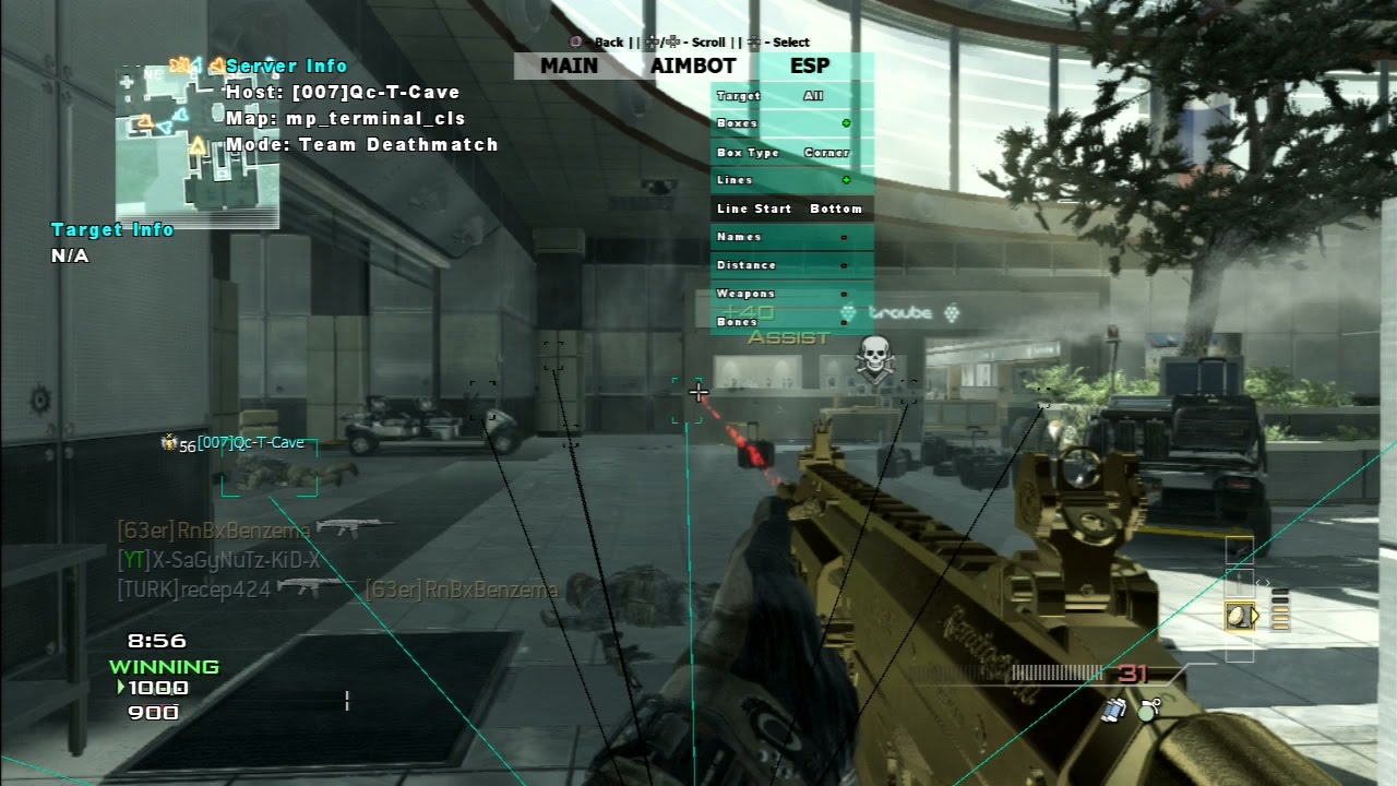 [Mw3/1.24] Retro Client INSANE Non-Host + Pre-Game SPRX Mod Menu ...