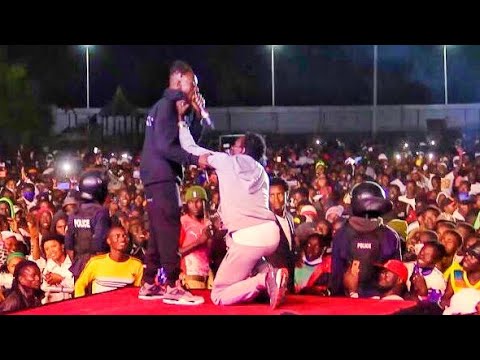 One Pac Apologising to ST Gambian Dream at DIMBA BAA CONCERT - YouTube