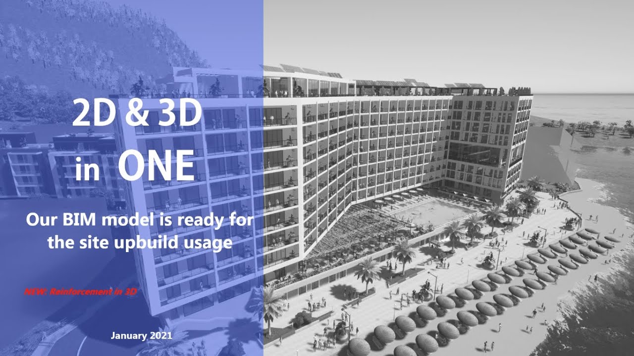 Grand Hotel Montenegro BIM Construction Presentation - YouTube