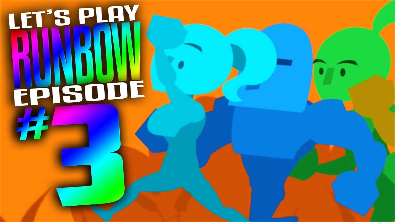 Runbow Gameplay - Ep 3 - King of the Hill with Maz and Draax (Let's ...