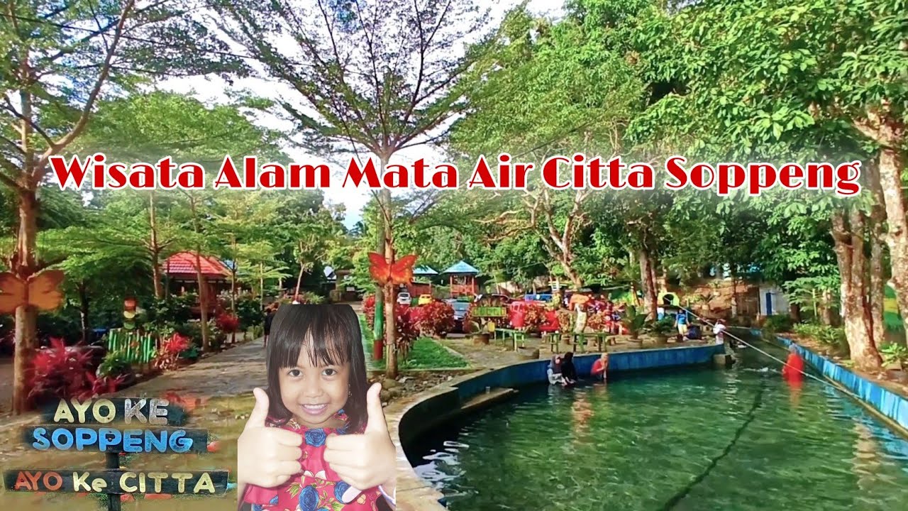 Wisata Alam Mata Air Citta Soppeng - YouTube