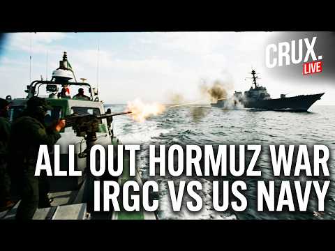 LIVE | Iran Attacks US Destroyers In Hormuz Strait | IRGC vs Trump's Navy | Middle East On Edge