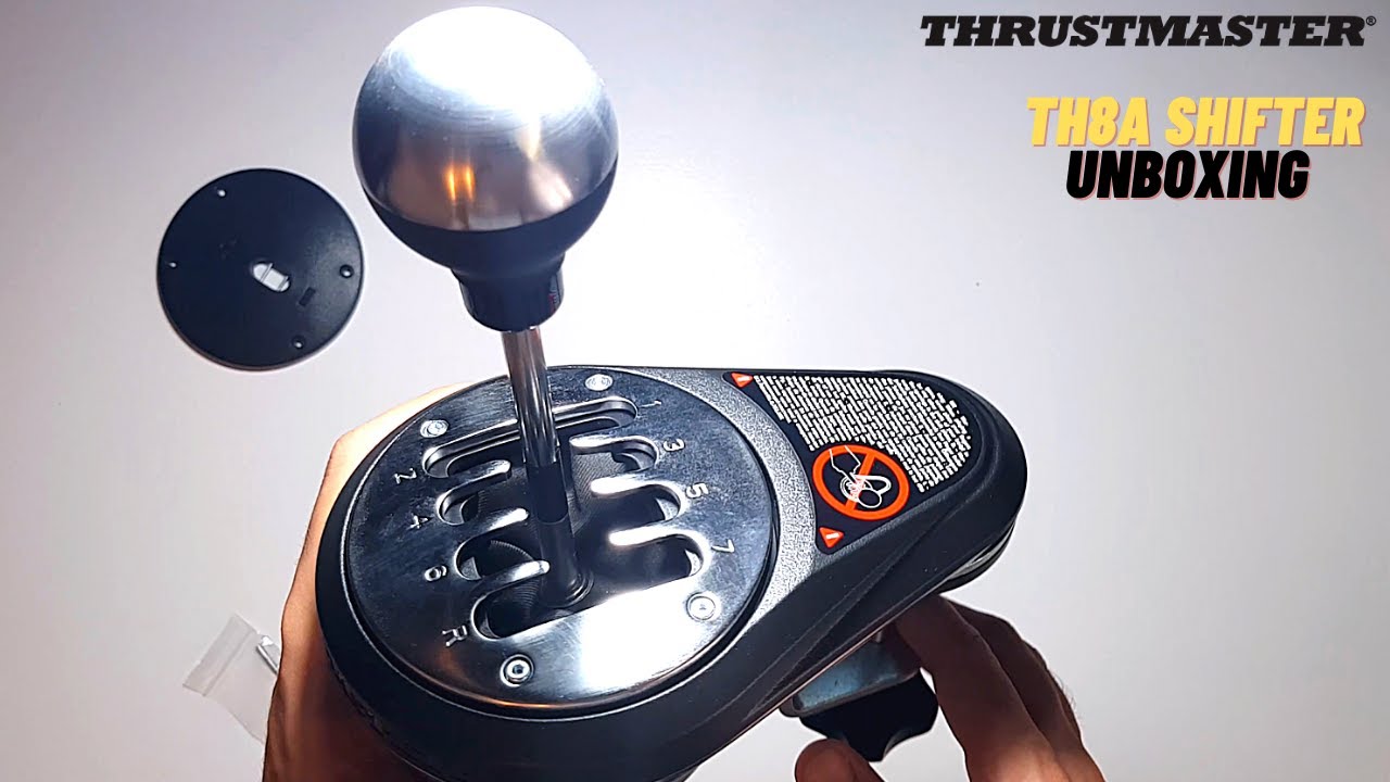 UNBOXING - Thrustmaster TH8A ADD-ON SHIFTER - YouTube