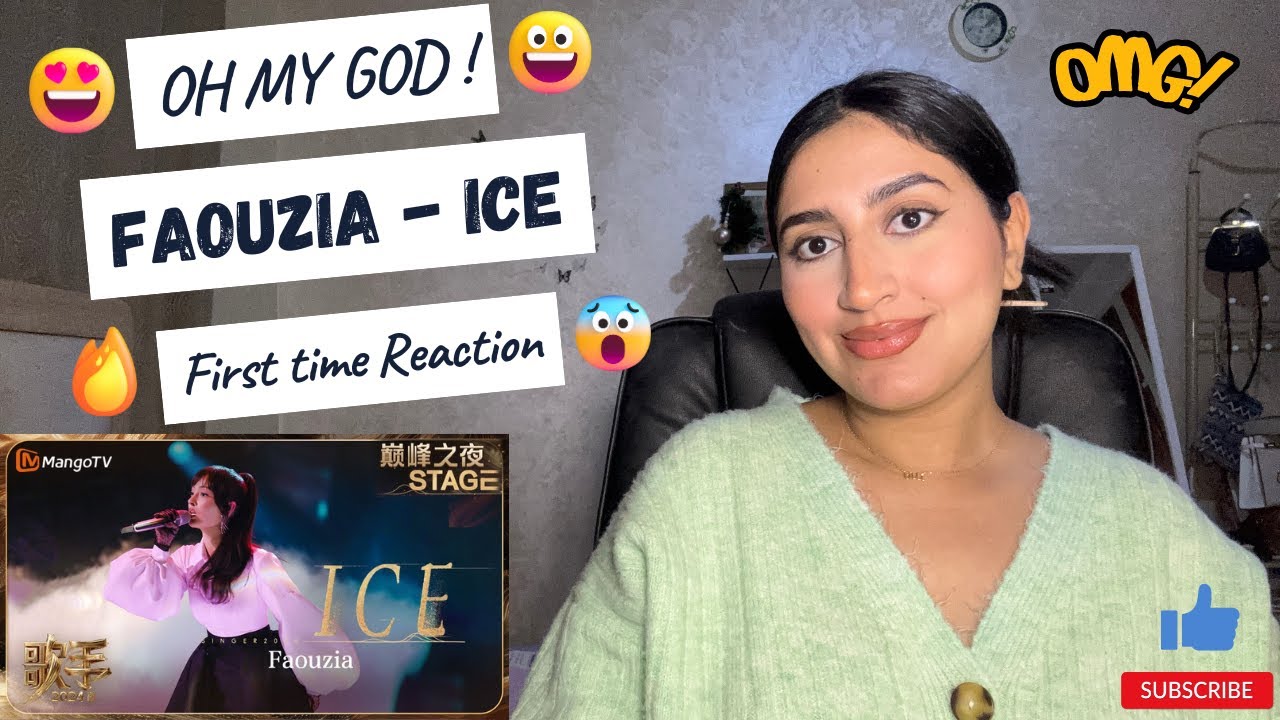 It's been a while !! Faouzia 新歌《ICE》| Singer 2024 | First time REACTION ...