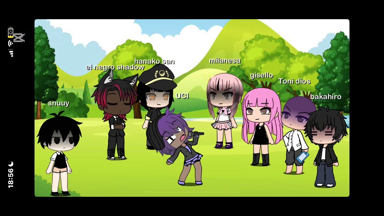 gacha life batalla de canto multifandom xd - YouTube
