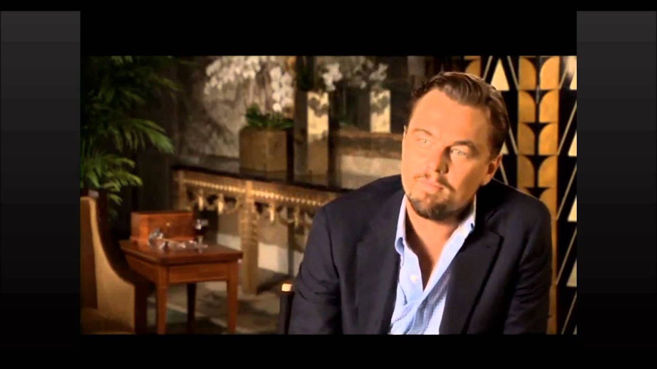 Leonardo DiCaprio The Great Gatsby Interview! - YouTube