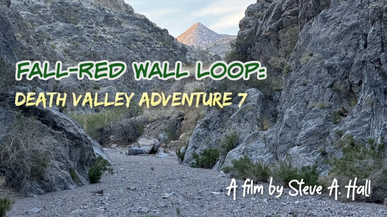 Fall-Red Wall Loop: Death Valley Adventure 7 - YouTube