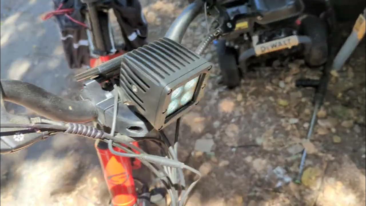 Lighting system for my Ebike! - YouTube