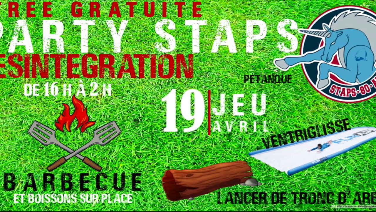 GARDEN PARTY STAPS AMIENS 2K18 - YouTube