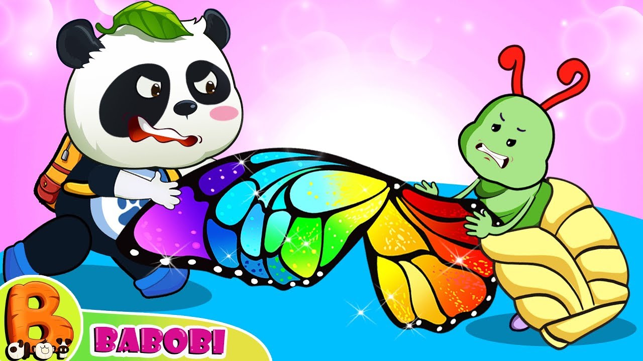 BaBoBi Rescue Team 🐼 Episode: Save The Butterfly Cocoon 🐒 Video For ...