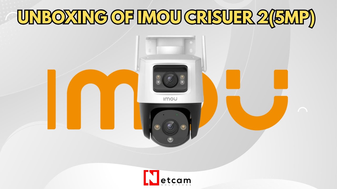 IMOU Cruiser 5MP Unboxing & First Look | Smart Outdoor Security Camera ...