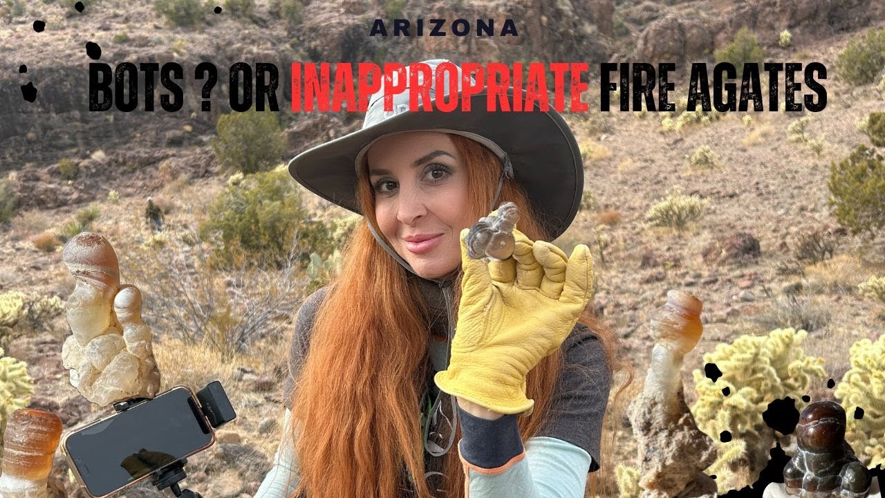 Bot FIRE Agates OR INAPPROPRIATE ROCKS?? - YouTube