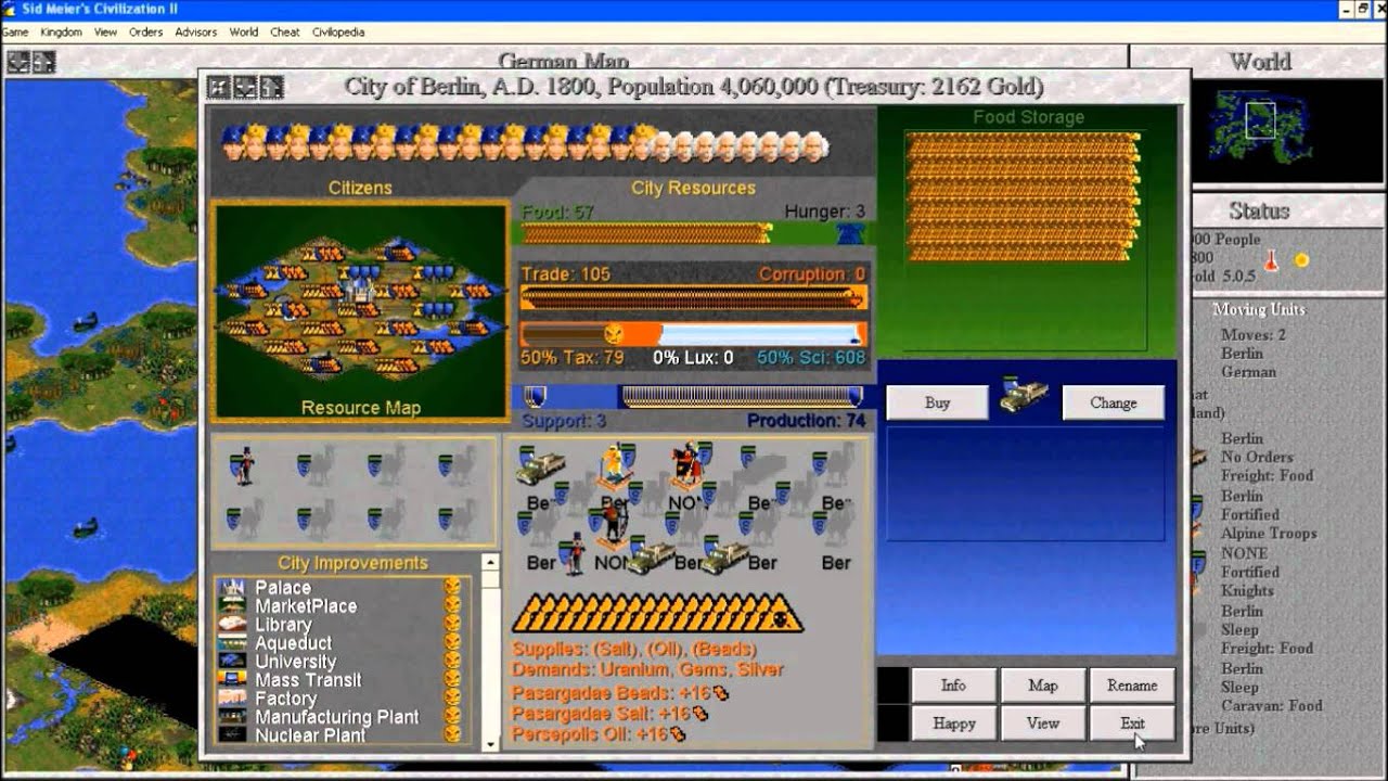 Civilization II One City Challenge (Part 5 of 6) - YouTube