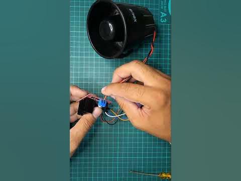 How to make Motion Sensor Security alarm 📢🔊 - YouTube
