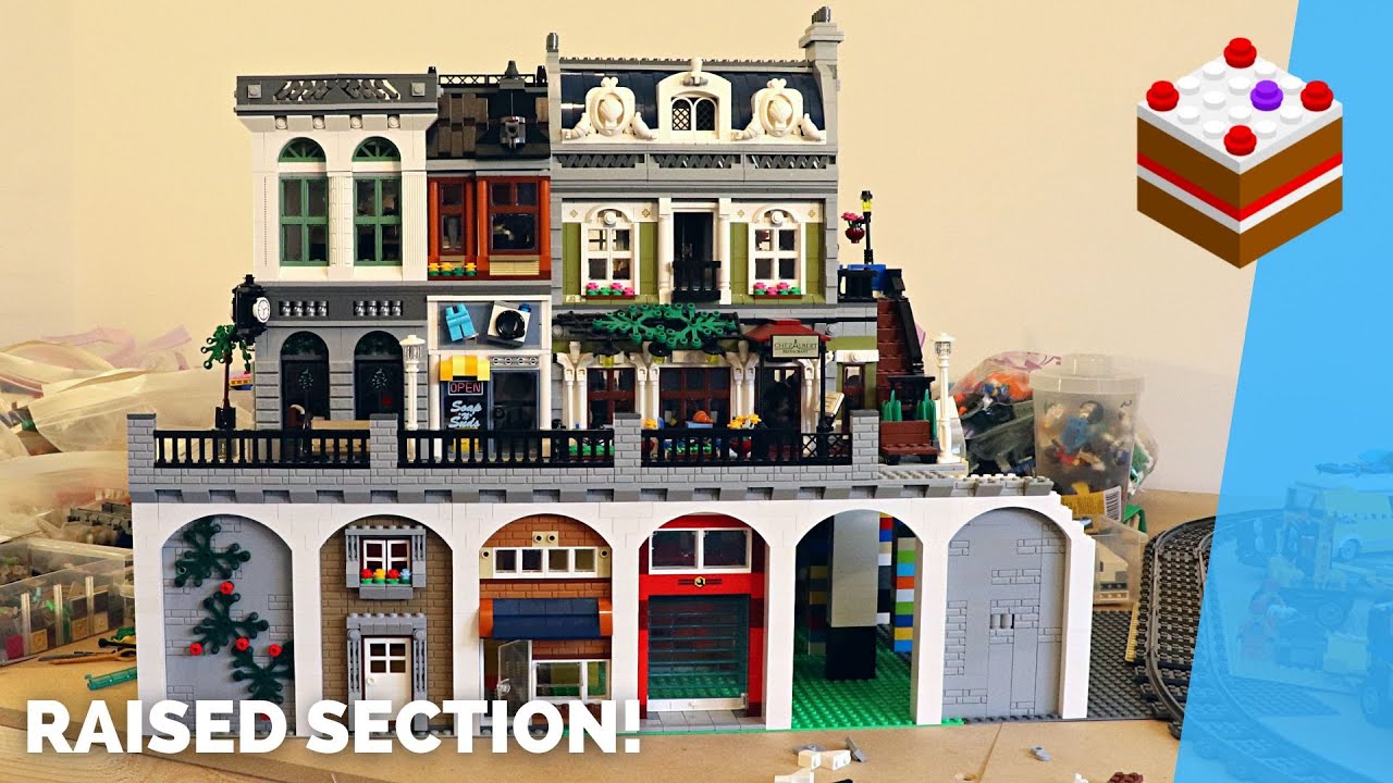 LEGO City Update - Building a Raised Section - YouTube