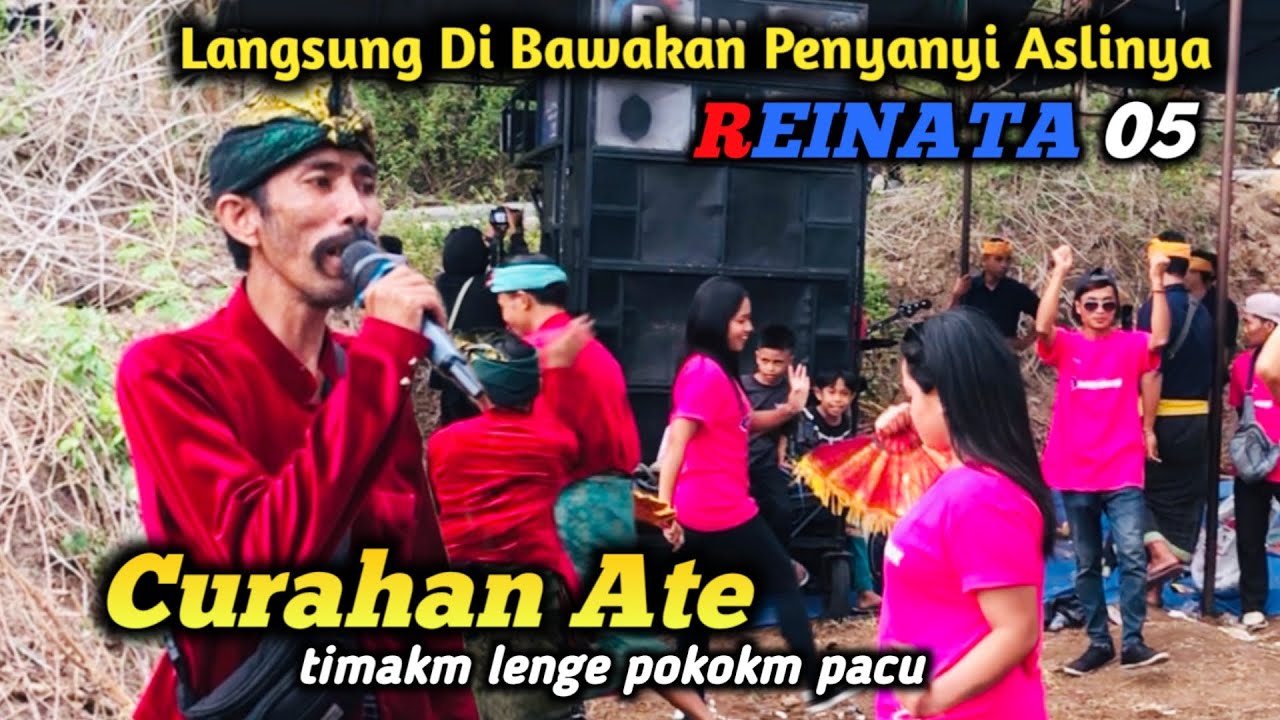 LUAR BIASA!!! SUARA GURU ALI SANG PENCIPTA LAGU SASAK CURAHAN ATE LIVE ...