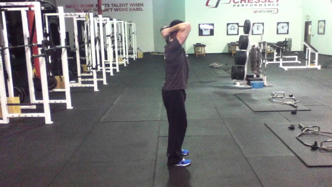 Behind the Head Hip Hinge - YouTube