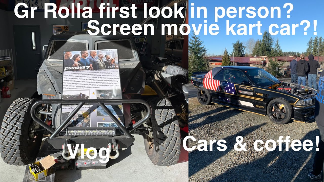 Movie car/ Gr Rolla at Cars & Coffee! - YouTube