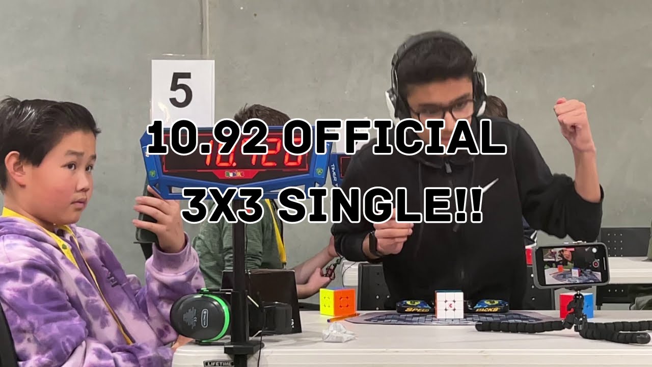10.92 Official 3x3 Single [PR] - YouTube