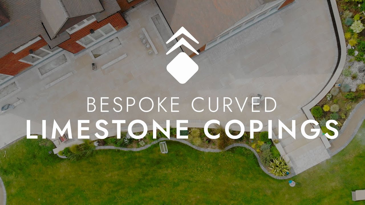 Bespoke Egyptian Limestone Curved Copings Fit a Dream in North London ...