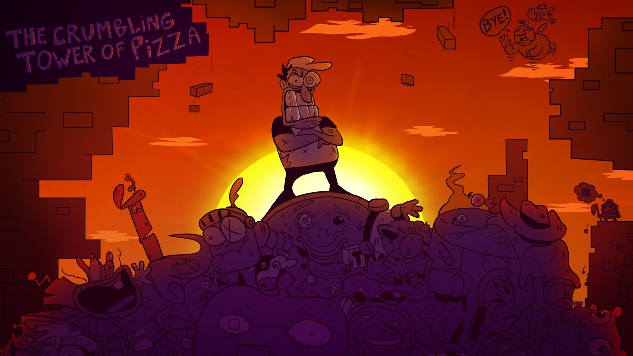 Pizza Tower - The Crumbling Tower Of Pizza Lap 2 - YouTube