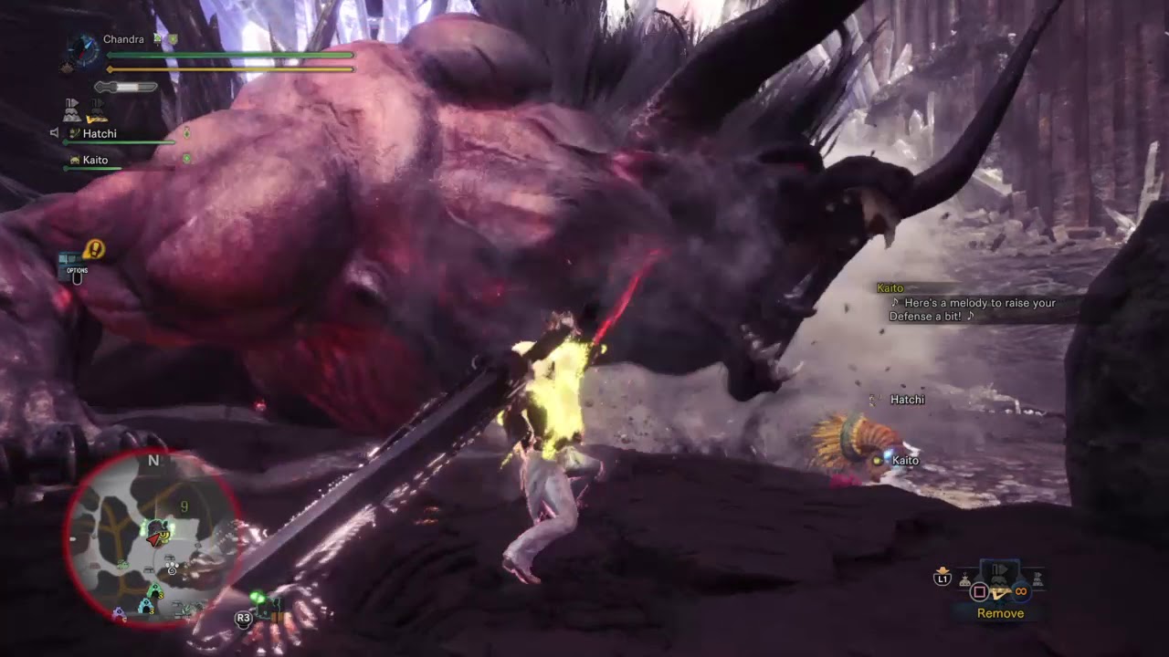 Behemoth 2 players Great Sword and IG [MHW] - YouTube