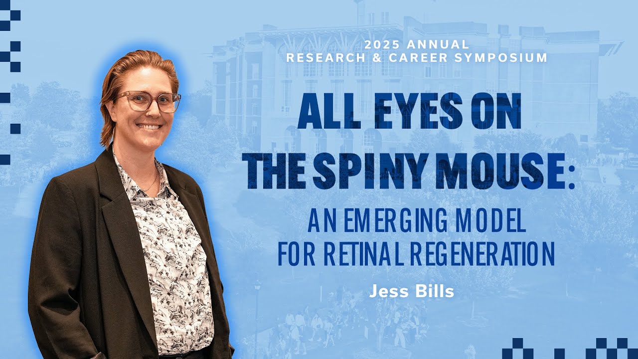 Jess Bills - All eyes on the spiny mouse: an emerging model for retinal ...